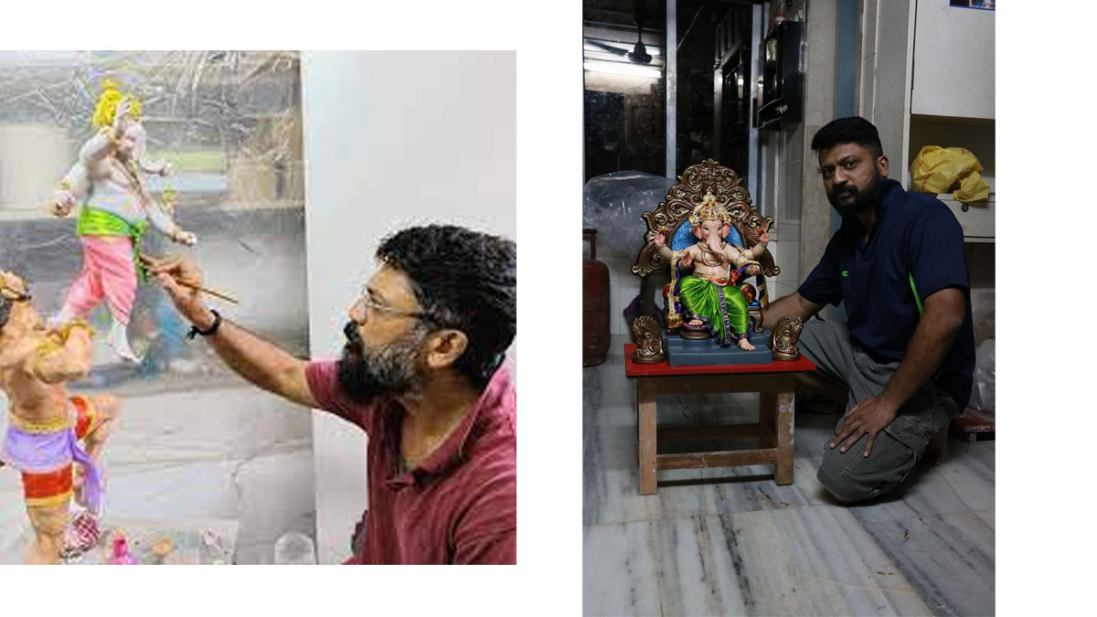कठोर सराव आणि परिश्रमातून उभा राहिला ‘बॅलेन्सींग गणपती’चा नवा अविष्कार ...